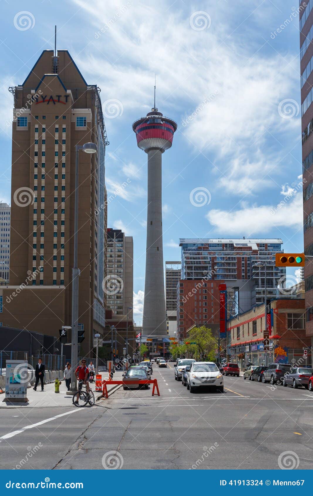 Calgary view editorial stock image. Image of alberta - 41913324