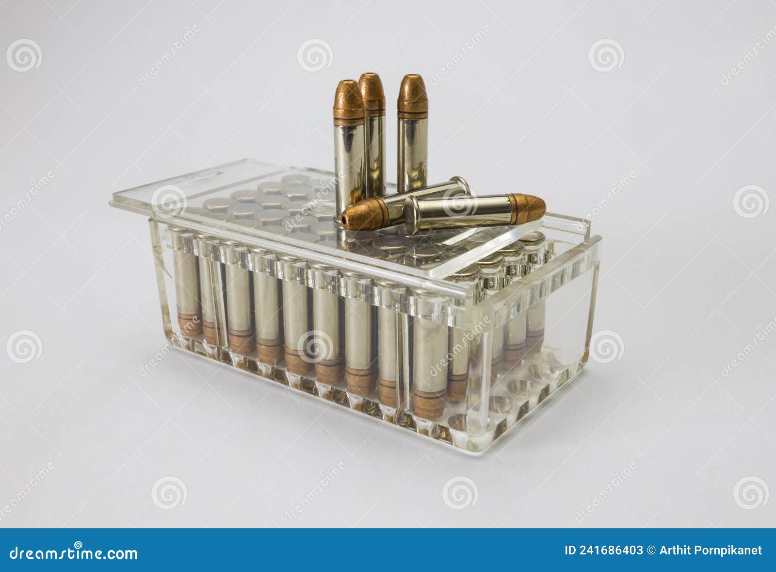 Bullets 7.62, 22LR, 22LRM, 54R And Shotgun Shell Royalty-Free Stock ...