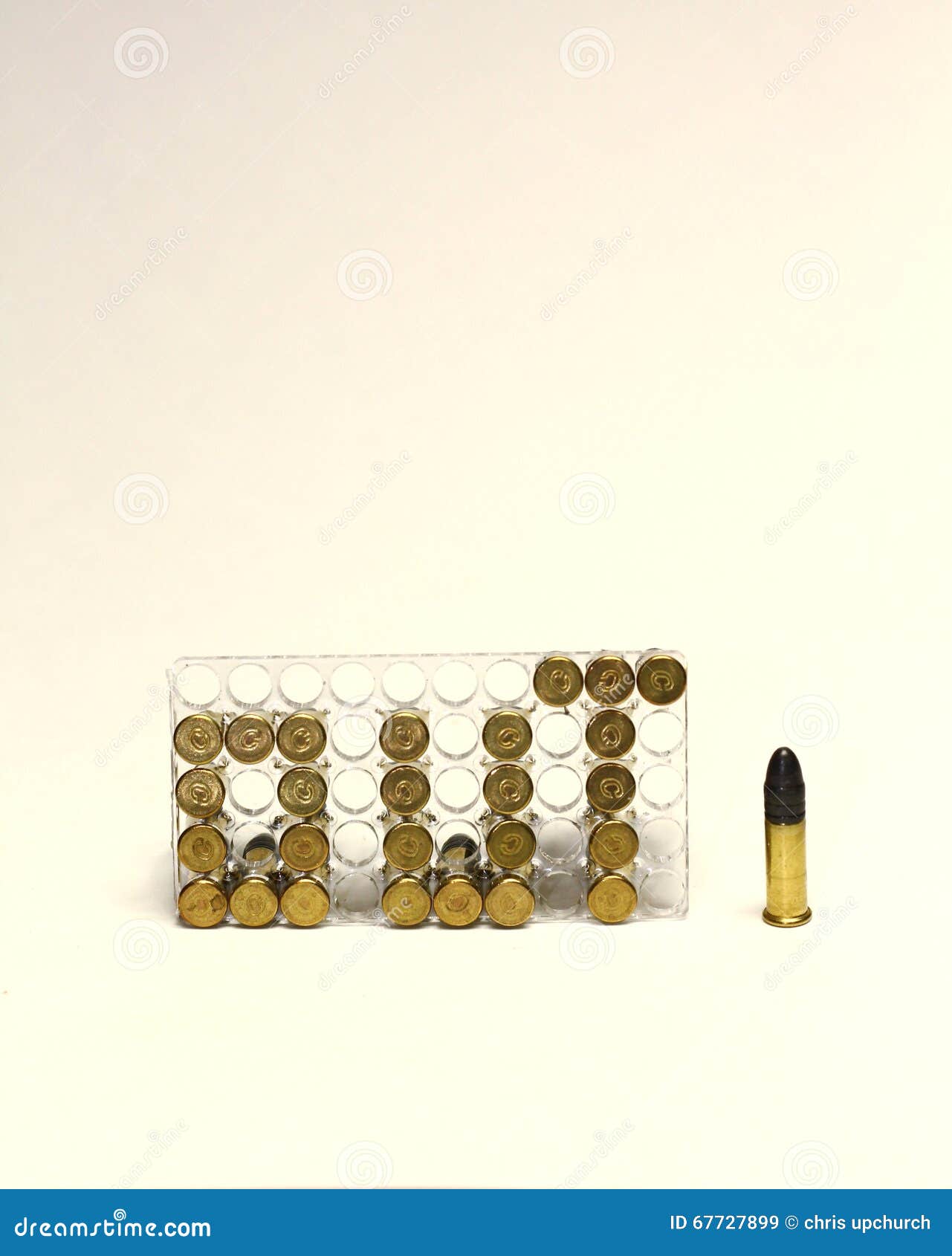 22 caliber stock image. Image of firearm, rifle, pattern - 67727899