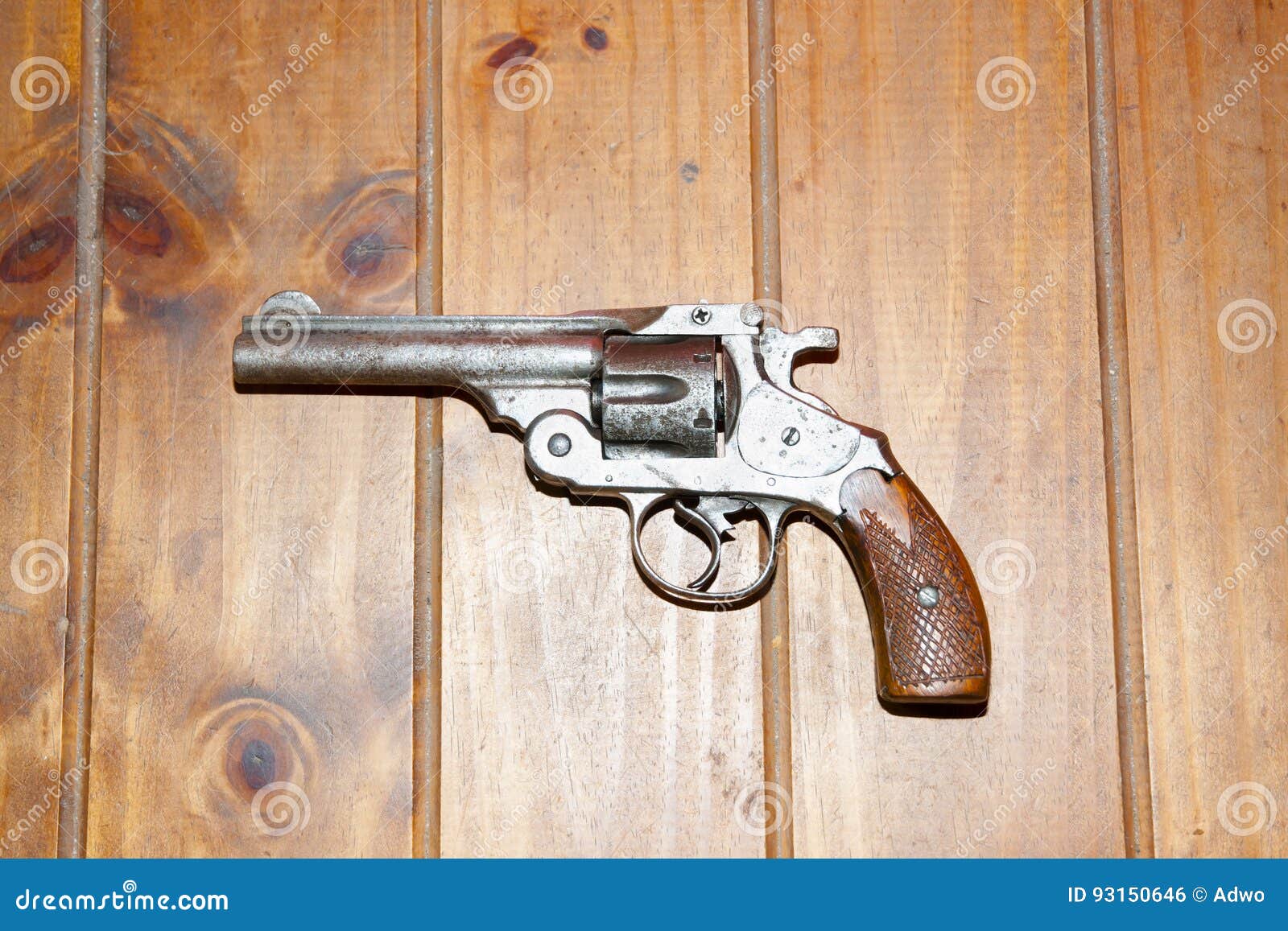44 Caliber Magnum Gun stock photo. Image of crime, hand - 93150646