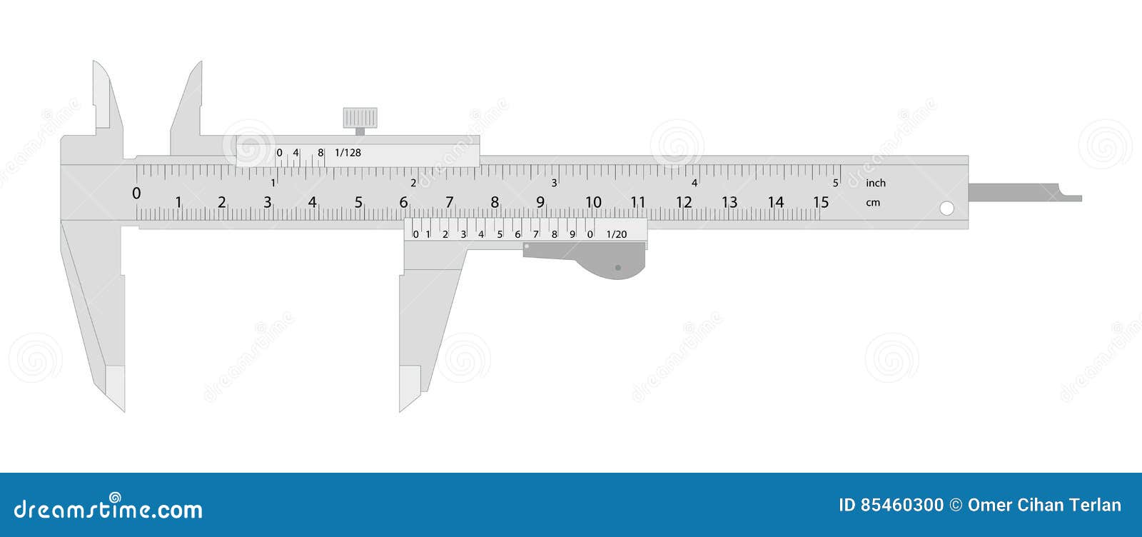 Calibradores ilustración del vector. Ilustración de exactitud - 85460300