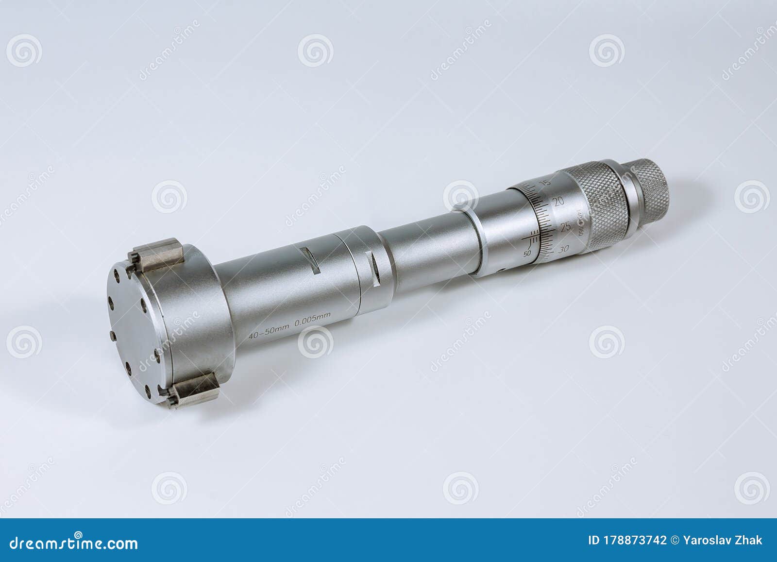 Calibration Micrometer. Device for Accurately Measuring the Diameter of ...