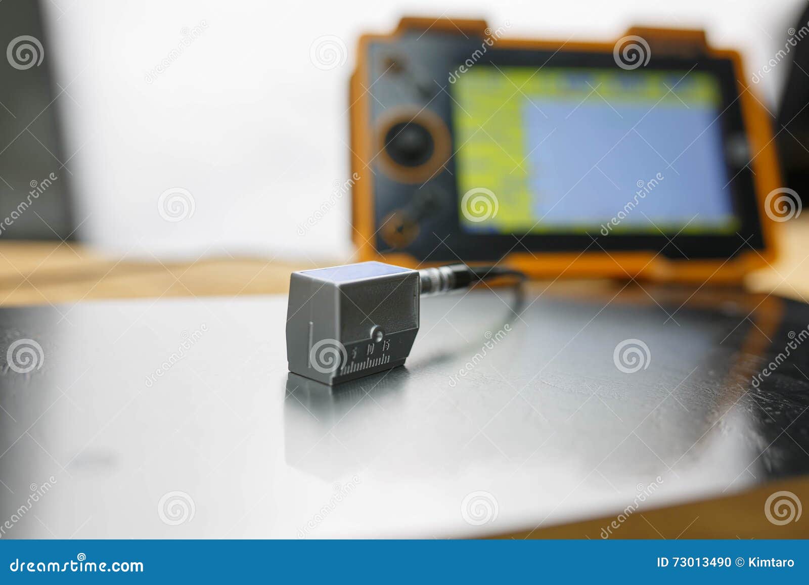 Calibration probe stock photo. Image of plate, metrology - 73013490