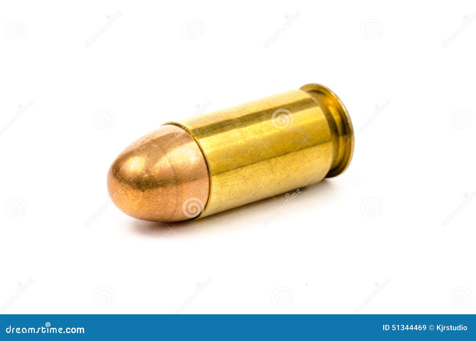Calibre da bala 45 imagem de stock. Imagem de bala, cartucho - 51344469
