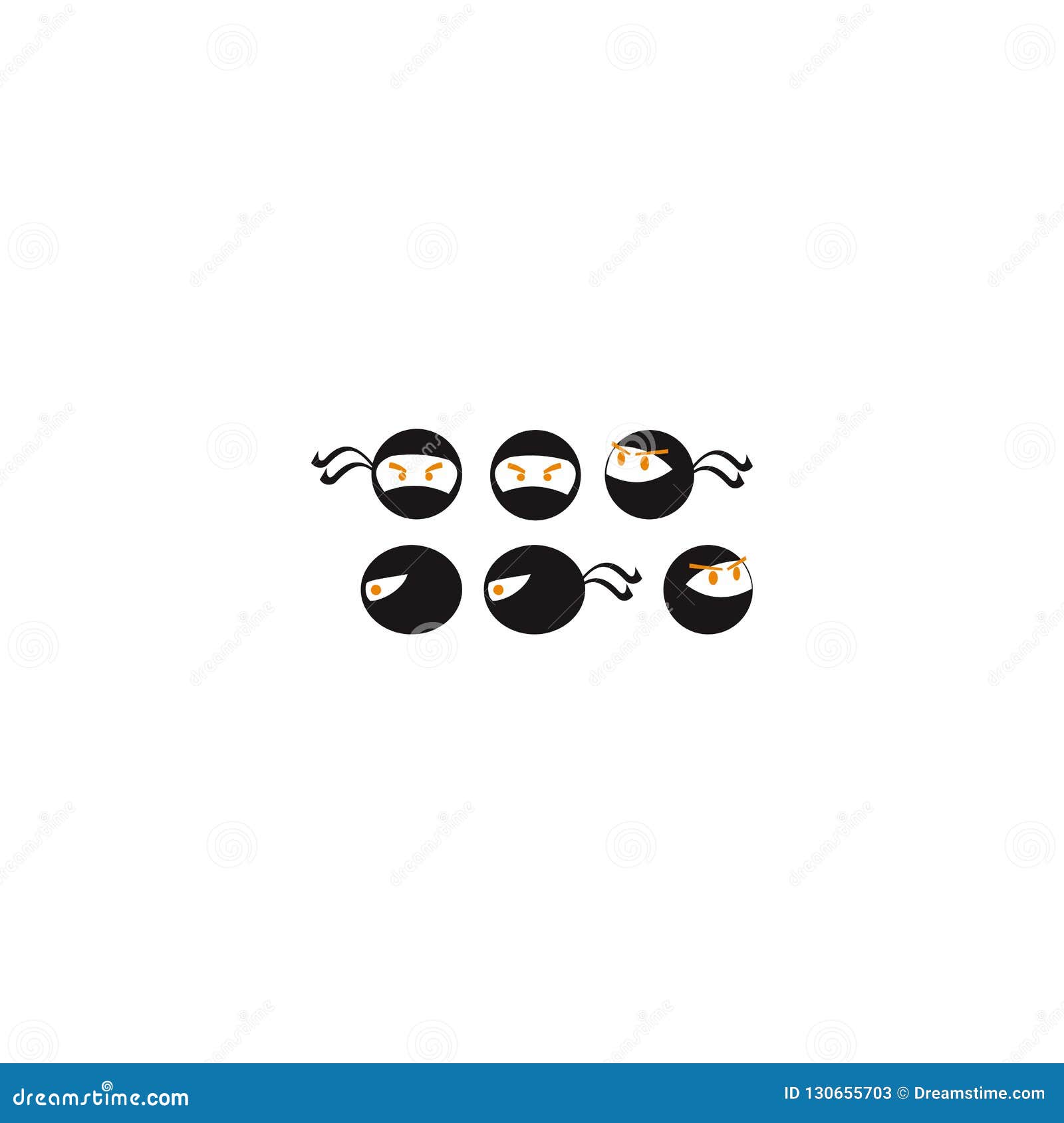 Calibre De Conceptions De Logo D'Using Sword De Ninja, Symbole De Logo ...