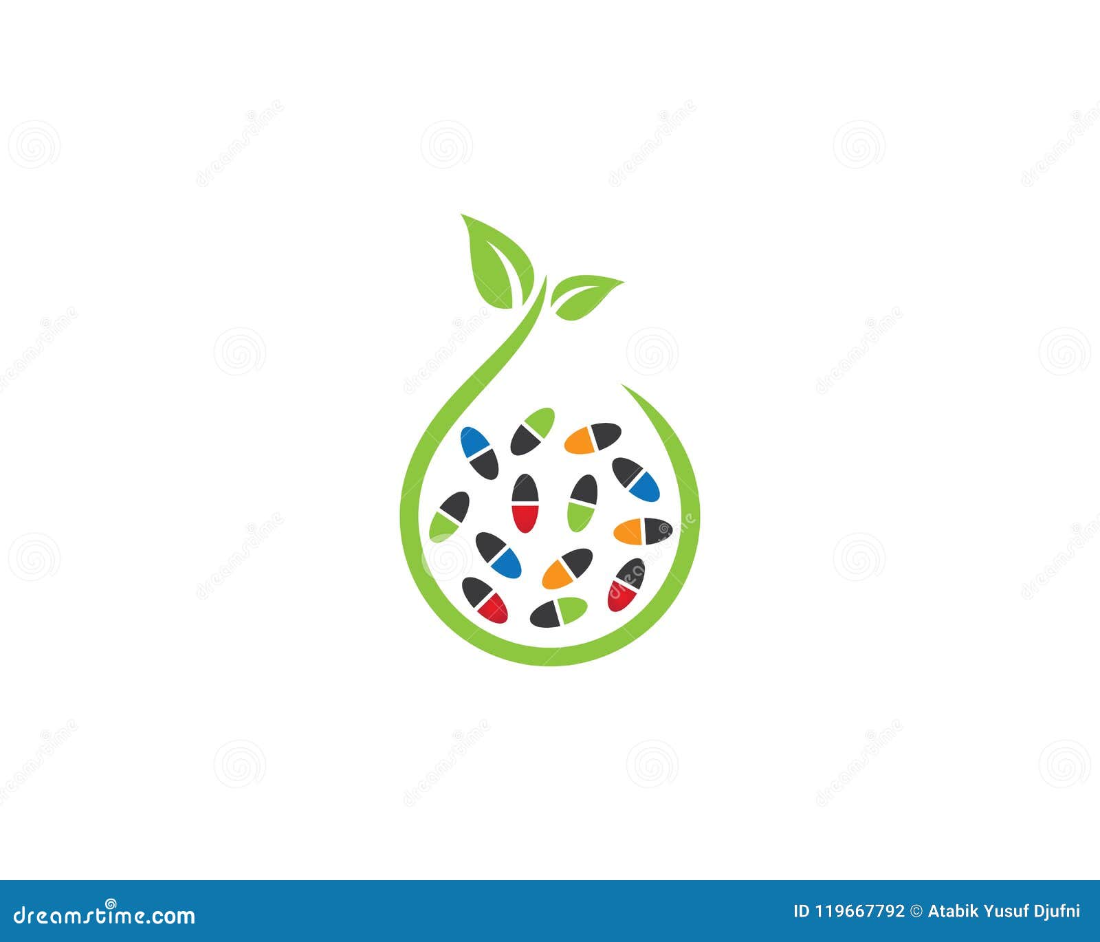 Calibre de logo de drogue illustration stock. Illustration du ...