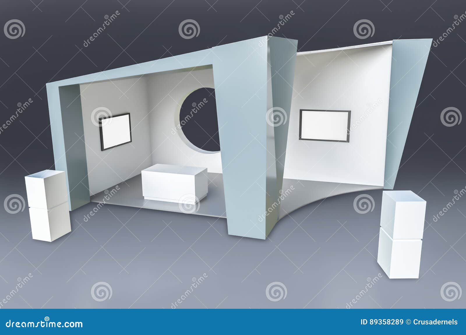 Calibre De Support D'exposition Illustration Stock - Illustration du ...