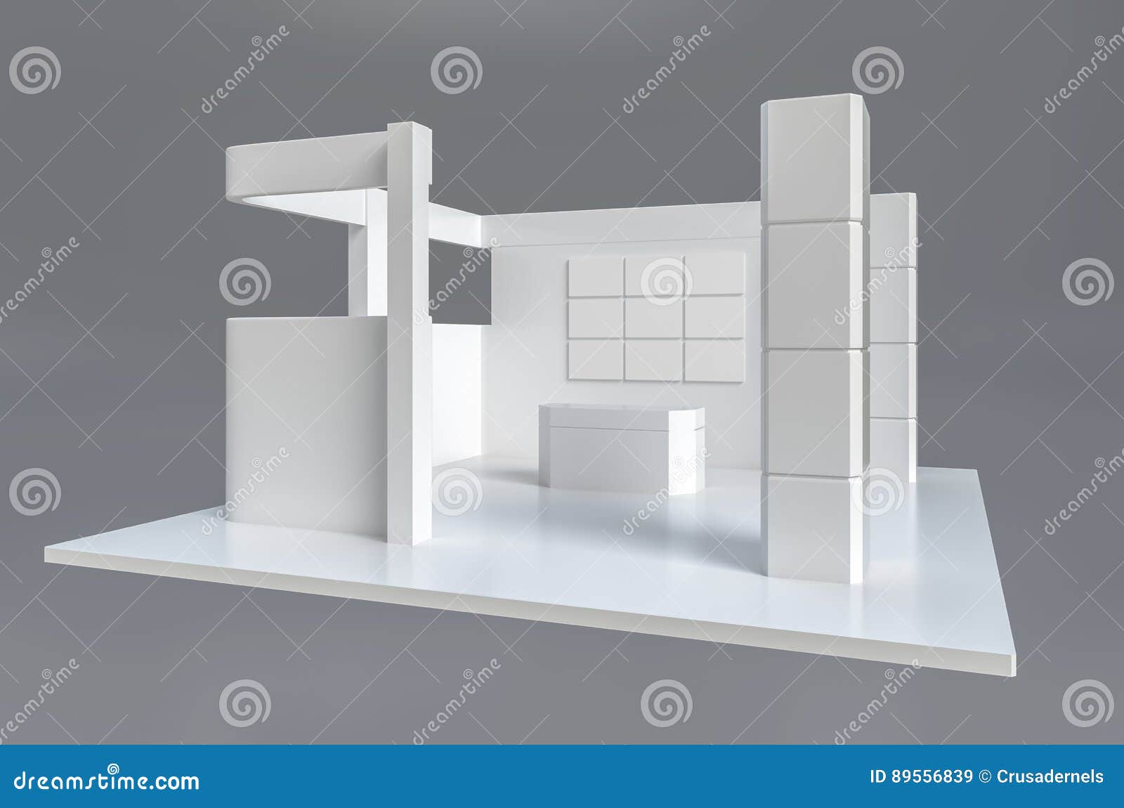 Calibre De Support D'exposition Illustration Stock - Illustration du ...