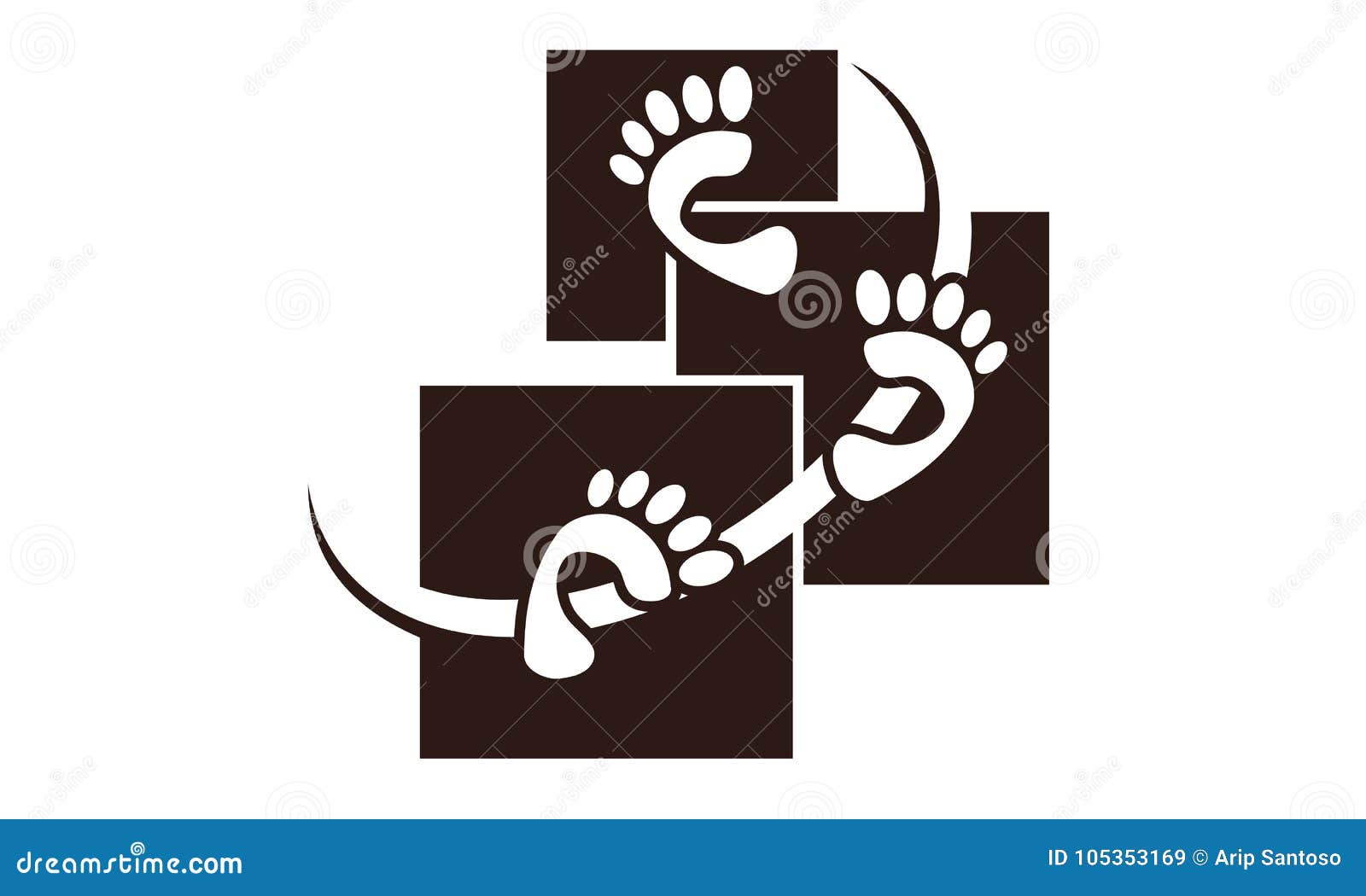 Calibre De Team Work Step Logo Design Illustration de Vecteur ...