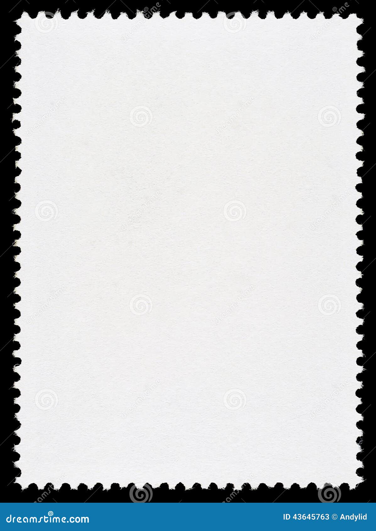 Calibre Vide De Timbre-poste Image stock - Image du perforé, fibre ...