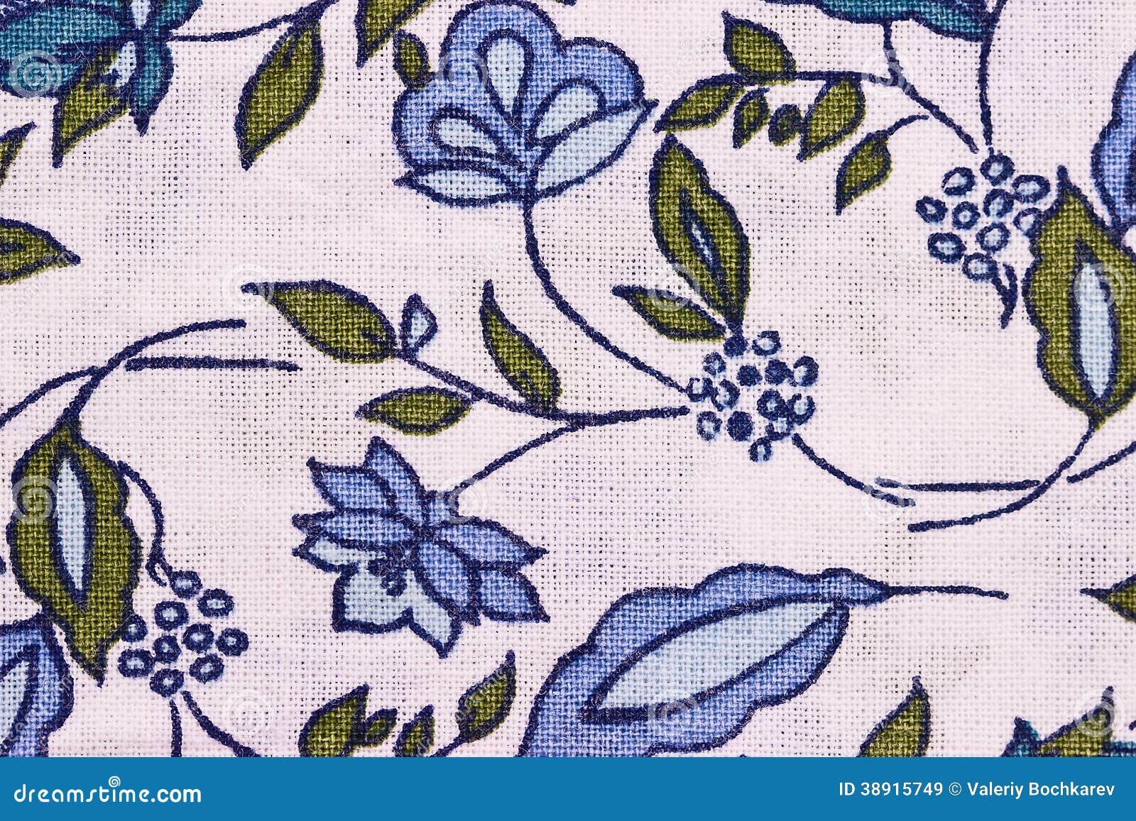 Calico fabric stock image. Image of motif, composition - 38915749