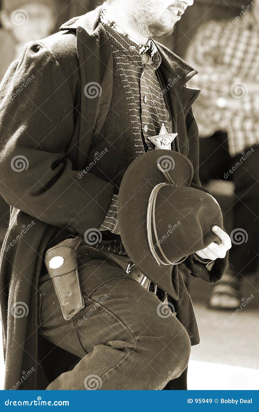 Calico Gunfighter 9 stock image. Image of battle, sidearm - 95949