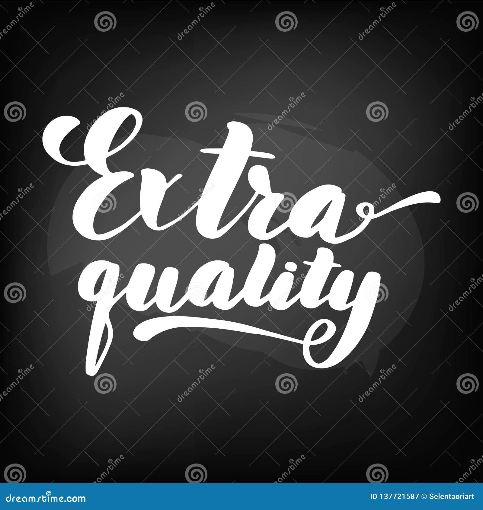 Calidad Adicional Letras De La Pizarra De La Pizarra, Ilustración del ...