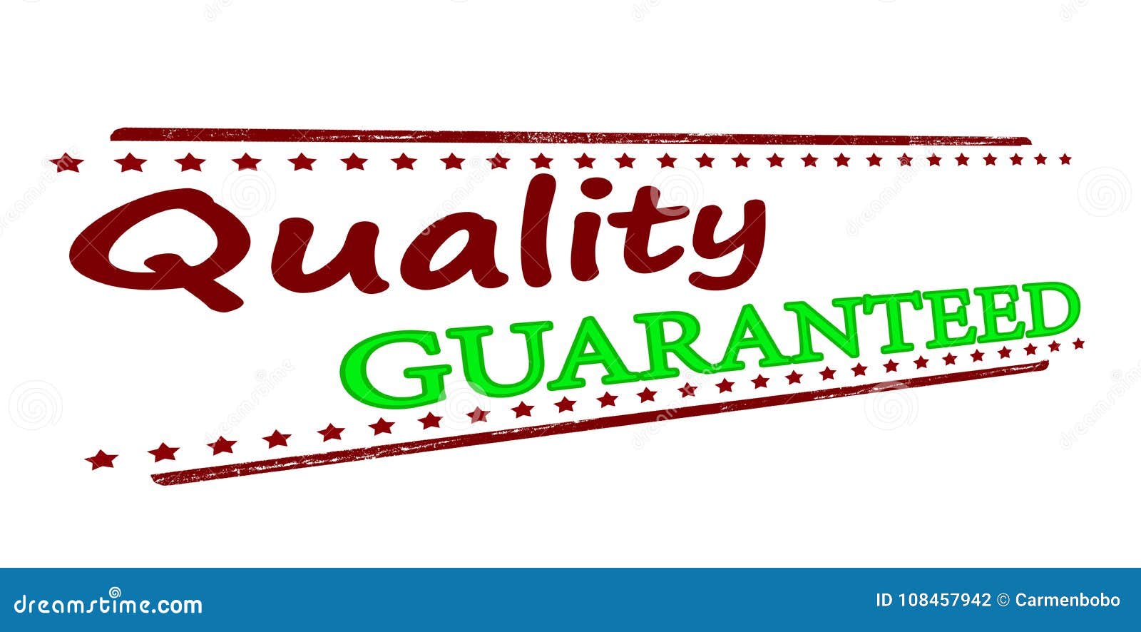 Calidad garantizada stock de ilustración. Ilustración de verde - 108457942