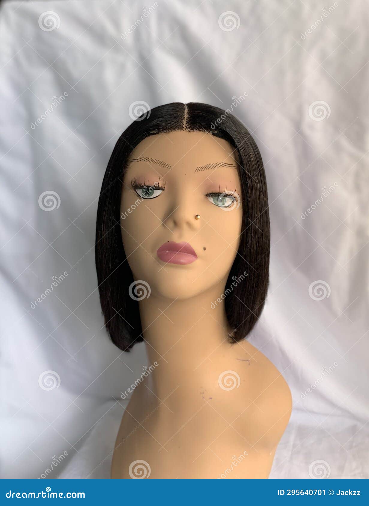 Calidad y 100 pelo humano imagen de archivo. Imagen de pelo - 295640701