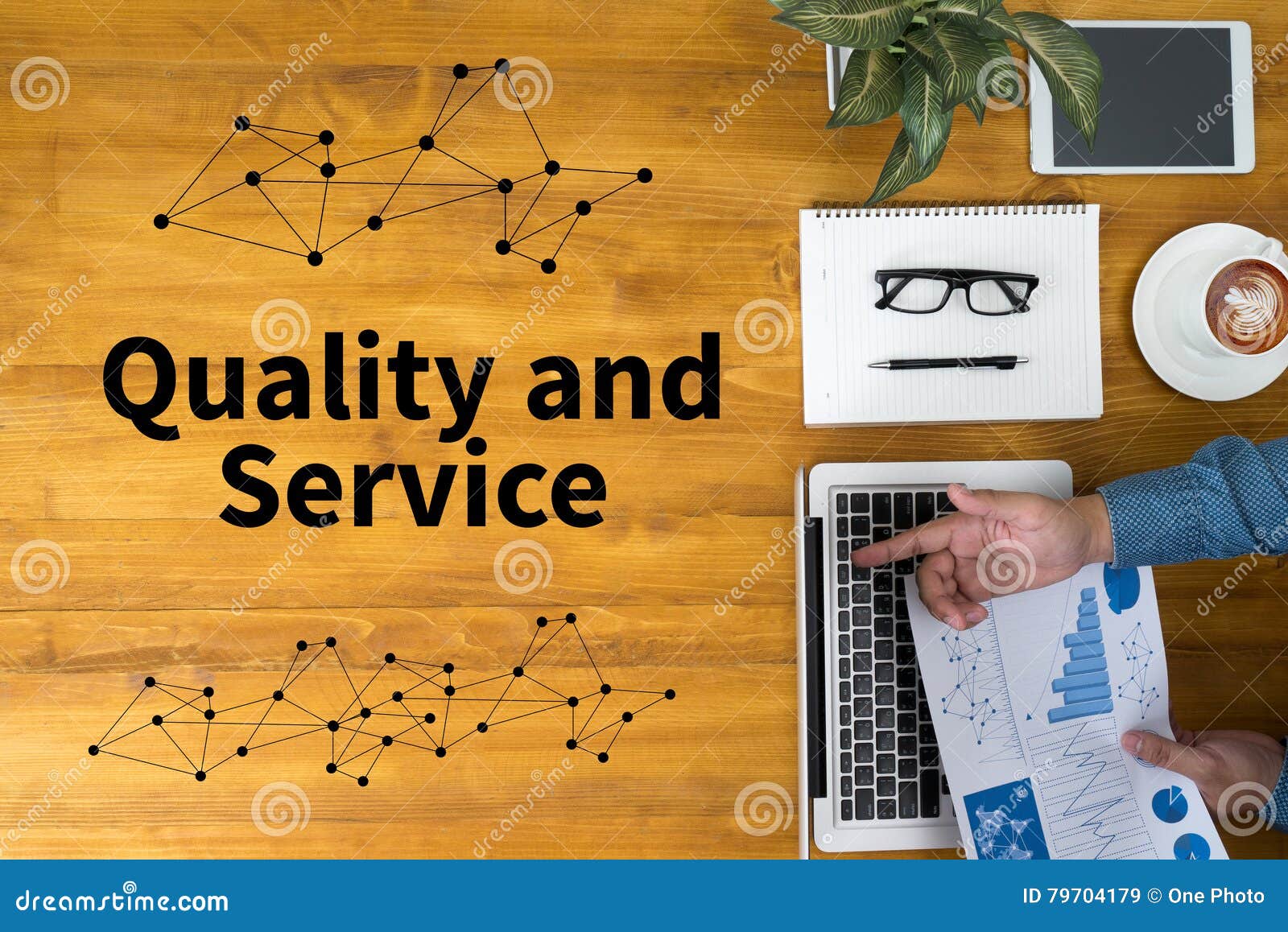 Calidad Y Servicio, Calidad - Servicio - Precio Imagen de archivo ...