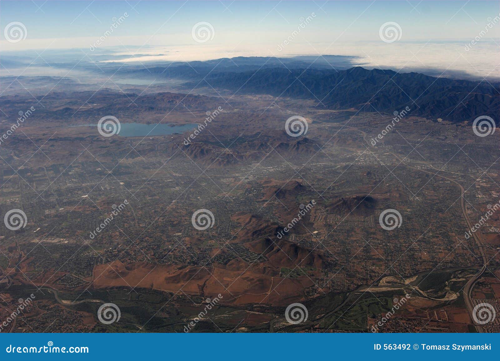 California - aerial view 2 stock photo. Image of earth - 563492