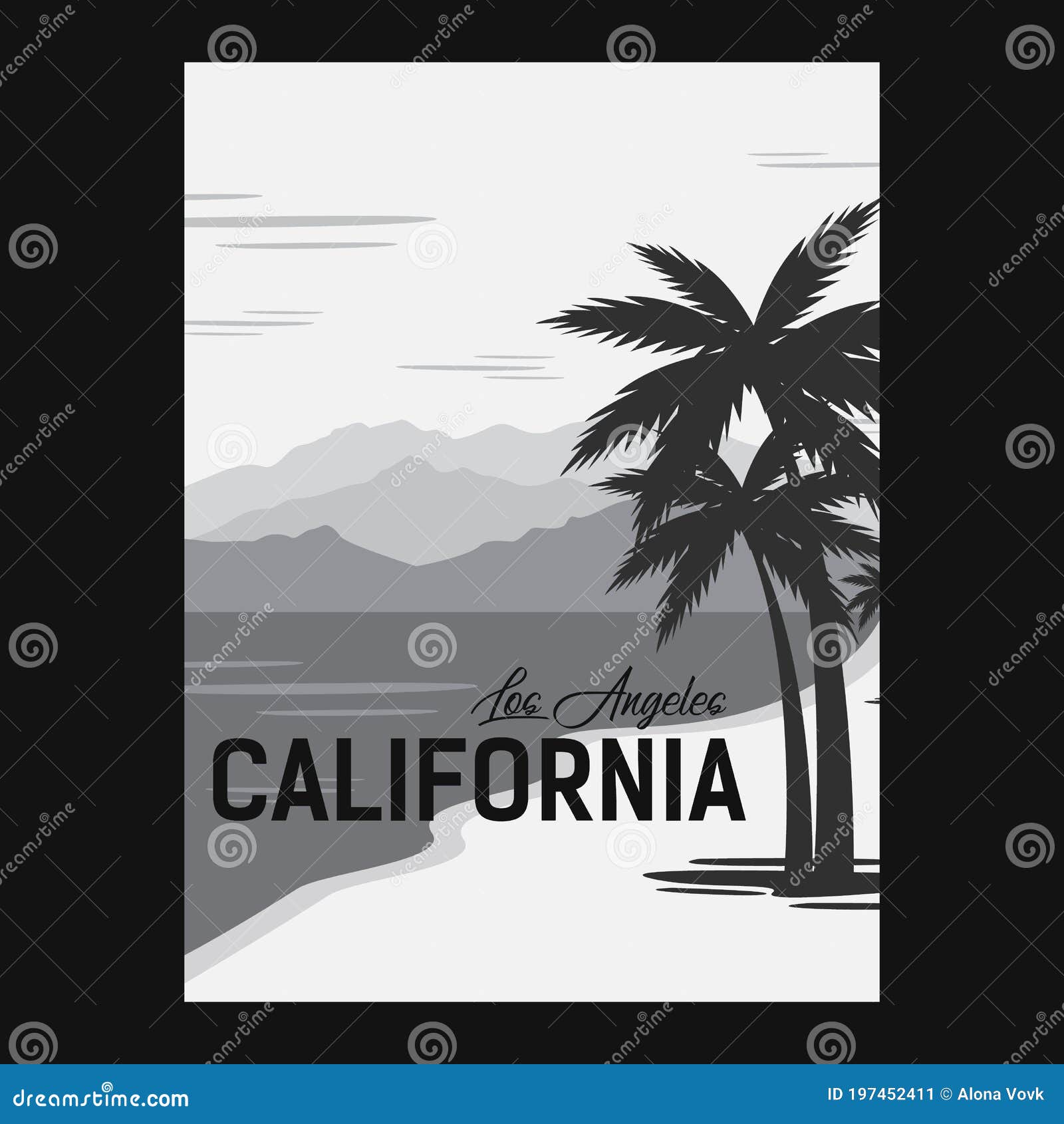 California Background - Stock Vector Illustration Stock Illustration ...