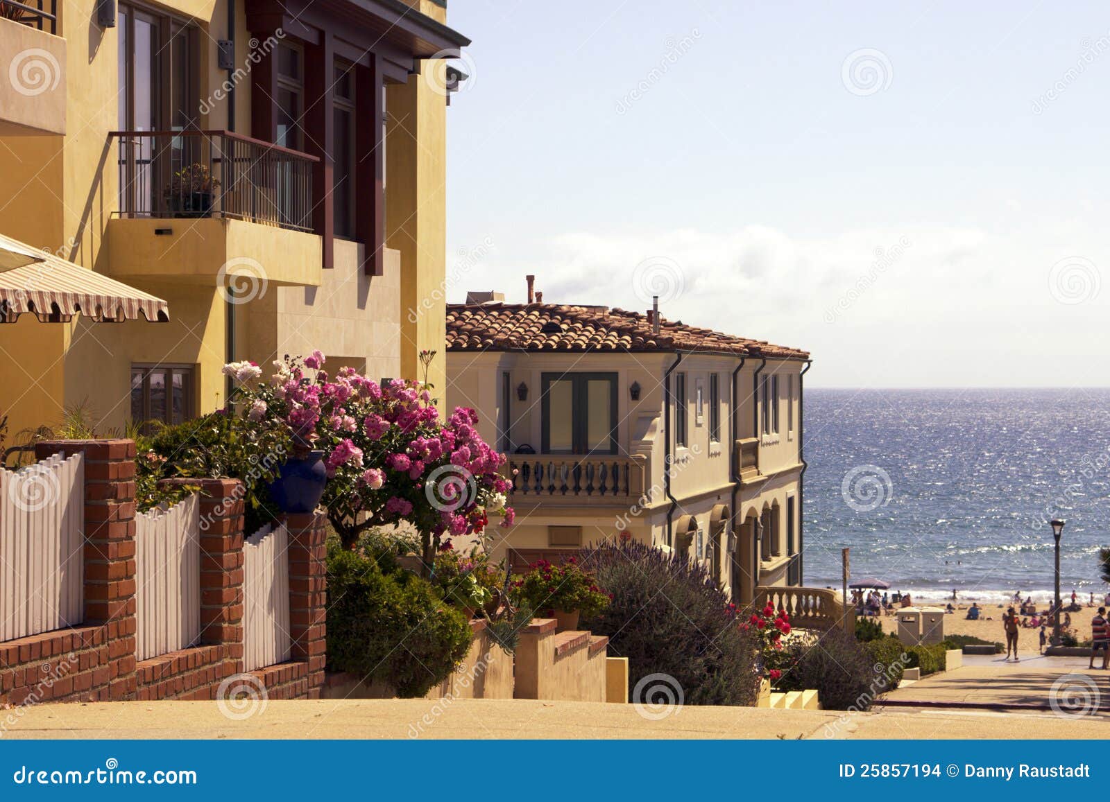California Beach Houses stock photo. Image of homes, living - 25857194