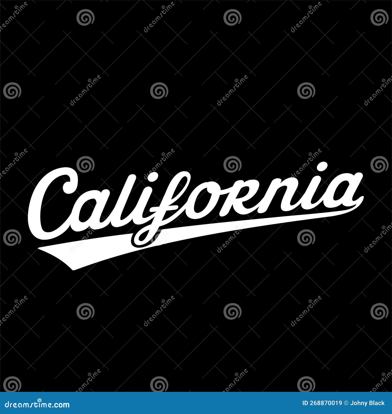 California Lettering Design. California, United States, Typography ...