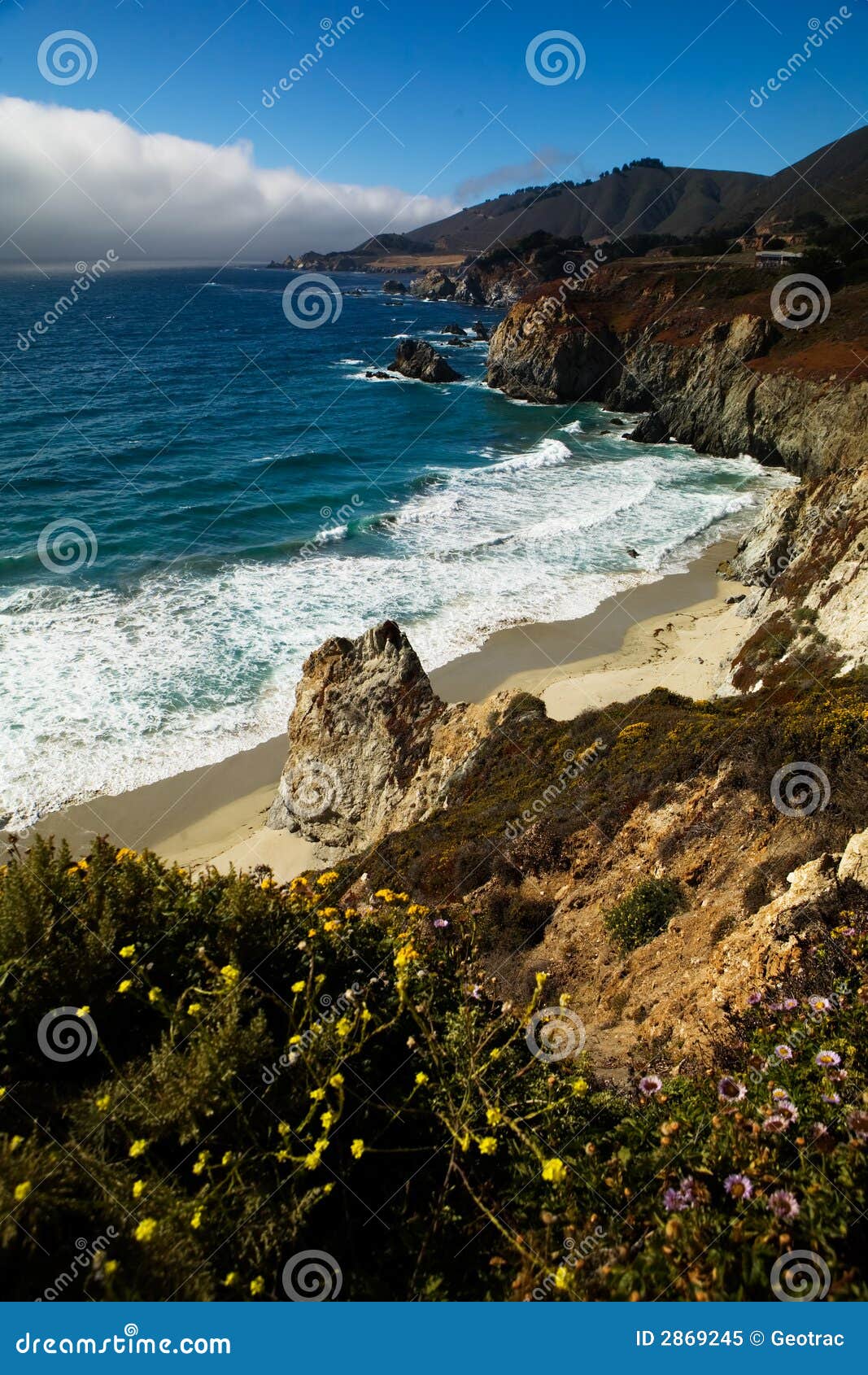 California coast stock image. Image of outdoor, destination - 2869245