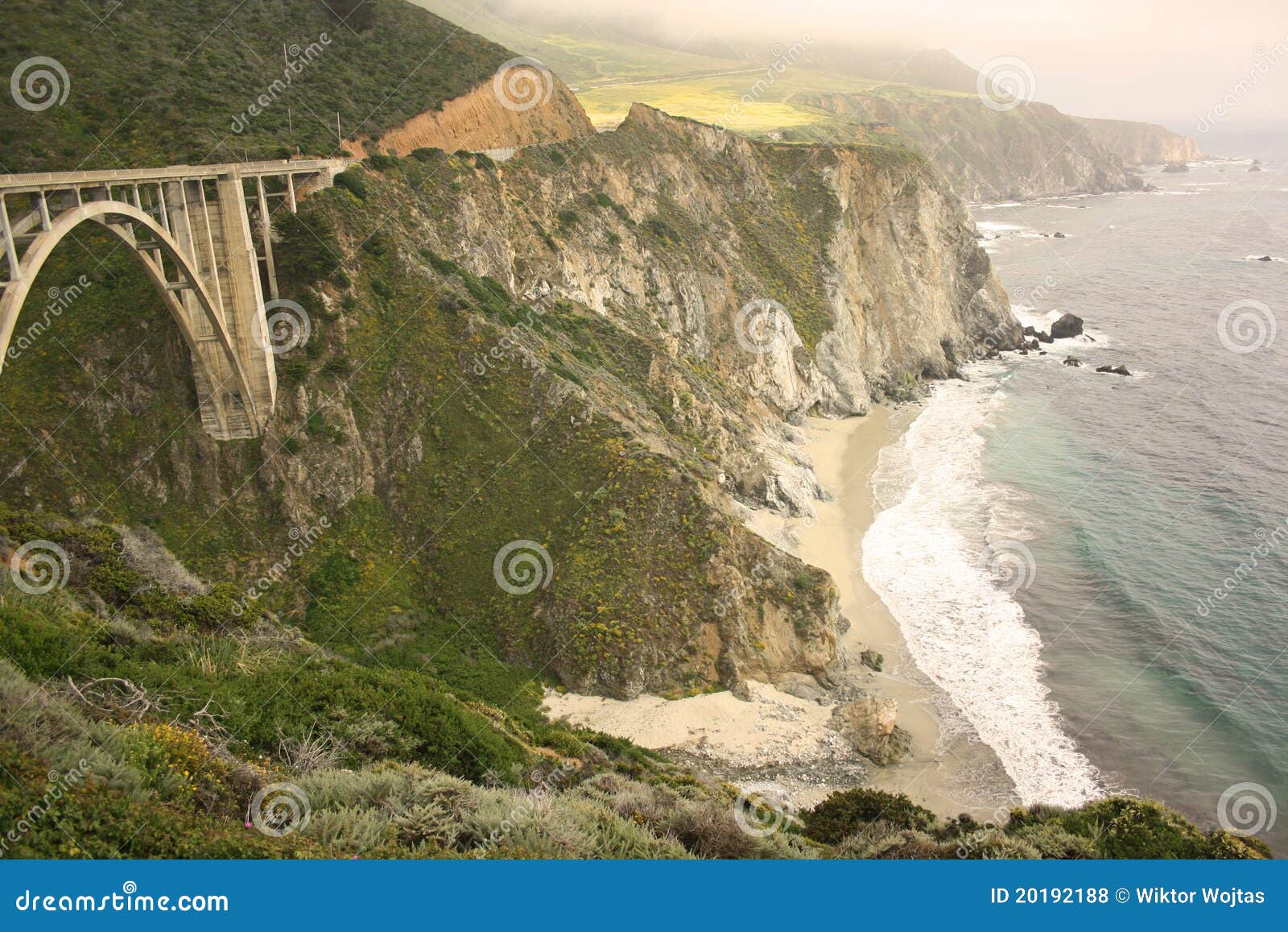California Coastline stock photo. Image of brown, pacific - 20192188