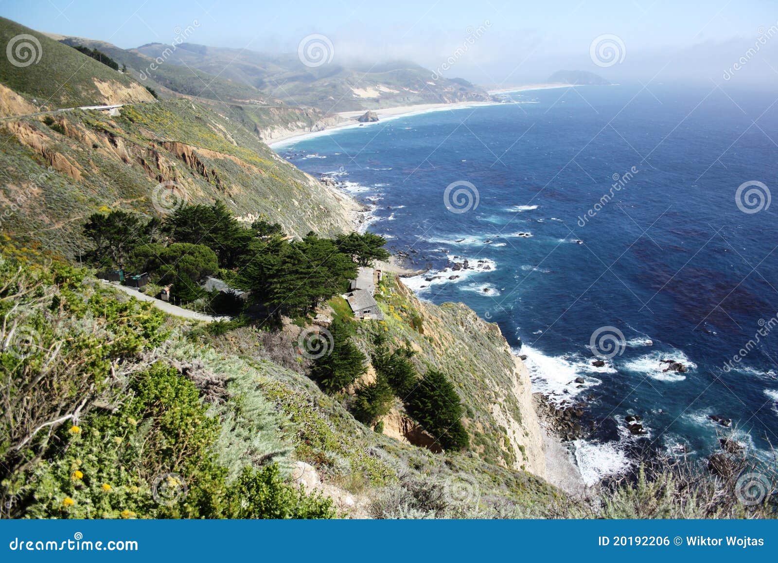 California Coastline stock photo. Image of beach, landscape - 20192206