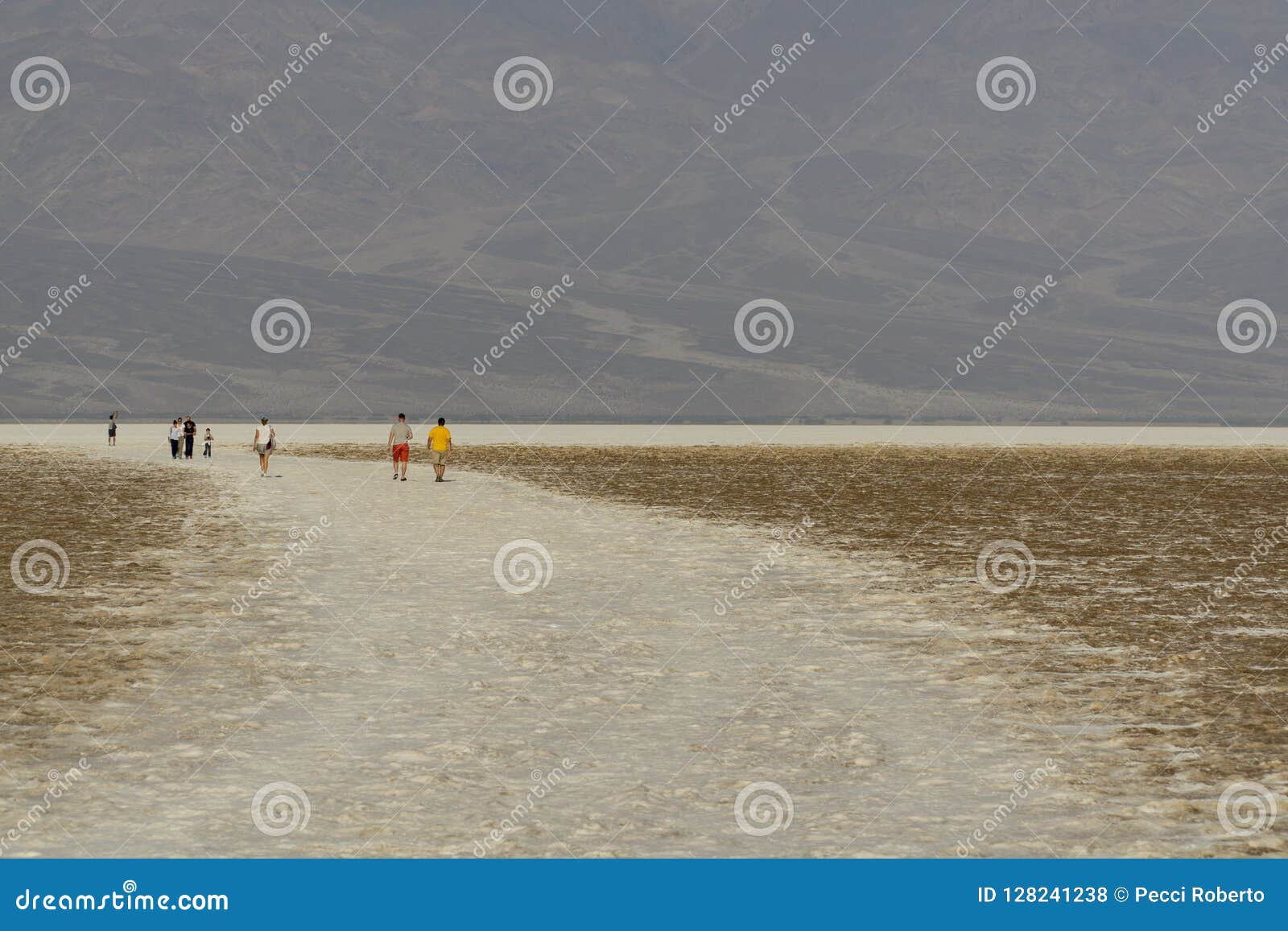 California, Death Valley, Bad Water Stock Photo - Image of sunset ...