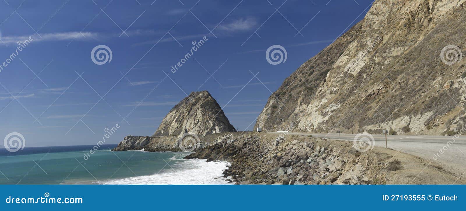 California PCH-1 at Point Mugu, CA Stock Image - Image of socal, azure ...