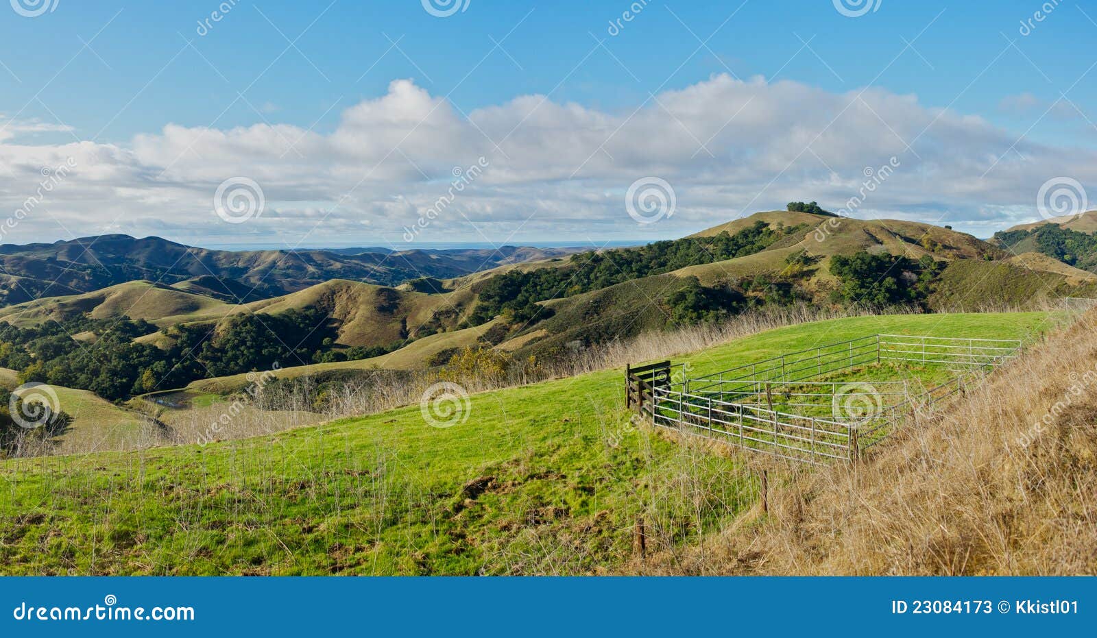 The California Hills stock image. Image of rolling, pacific - 23084173