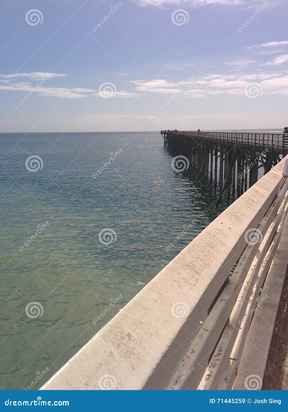 California Pier stock image. Image of nature, pier, coast - 71445259