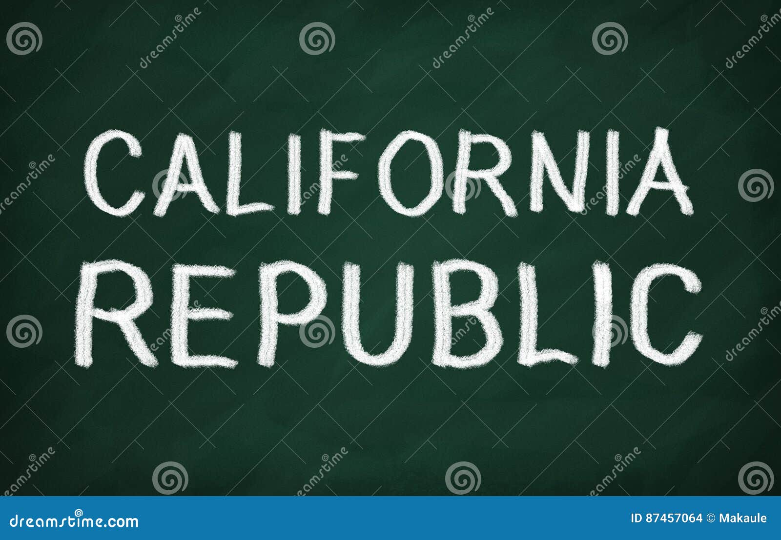 The California Republic Flag With The Grizzly Bear Monarch Flying Along ...