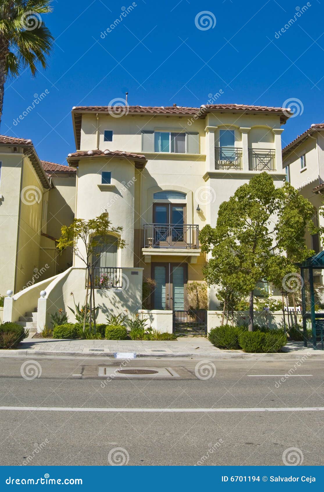 California residence stock photo. Image of house, condo - 6701194