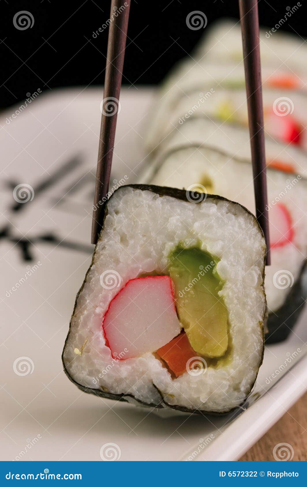 California Rolls stock photo. Image of spring, isolated - 6572322