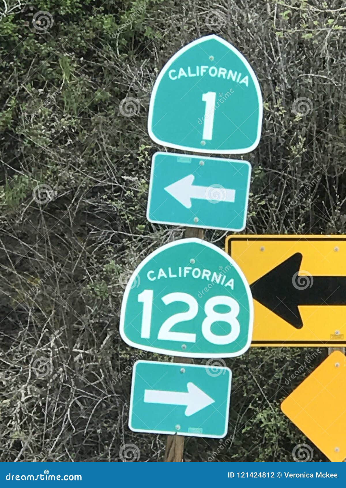 California route one sign stock photo. Image of road - 121424812
