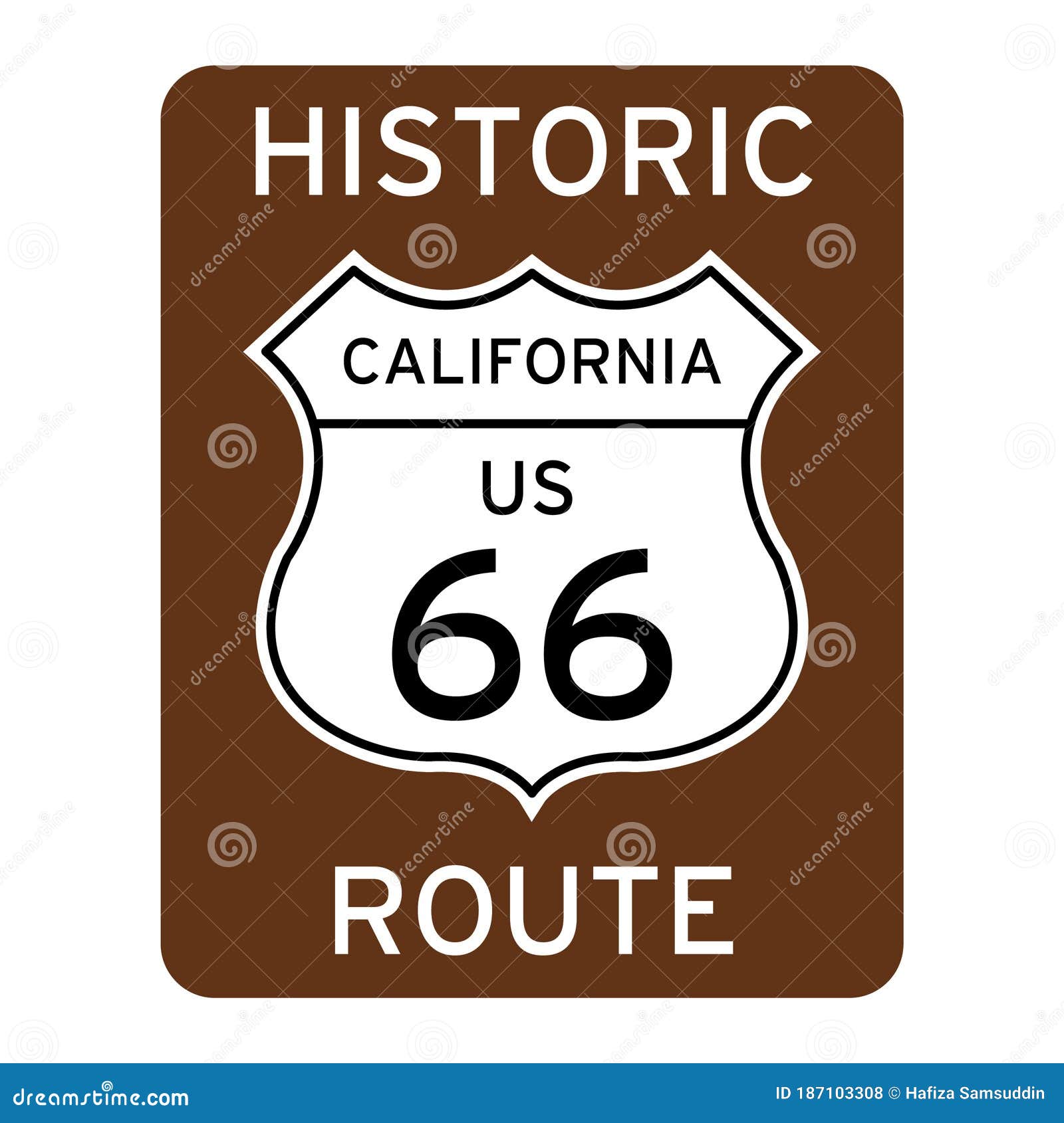 California Route Sign. Vector Illustration Decorative Design Stock ...