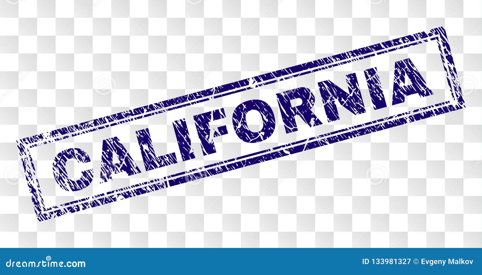 Scratched CALIFORNIA Rectangle Stamp Stock Vector - Illustration of ...