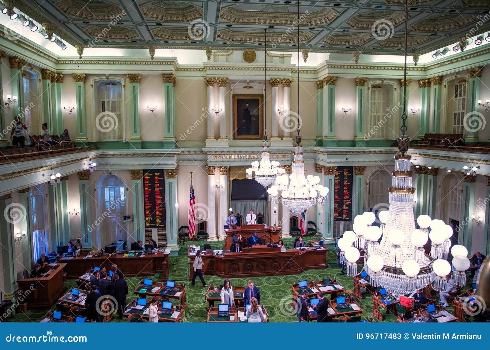 California State Assembly, State Capitol Editorial Stock Photo - Image ...