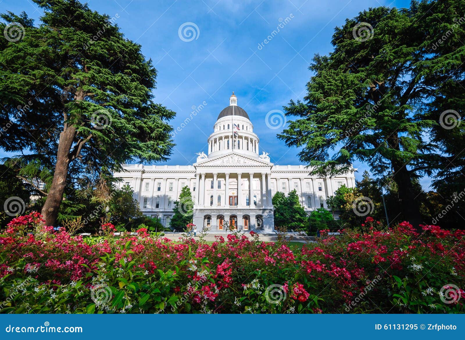 California State Capitol Building Stock Image - Image of places, state ...