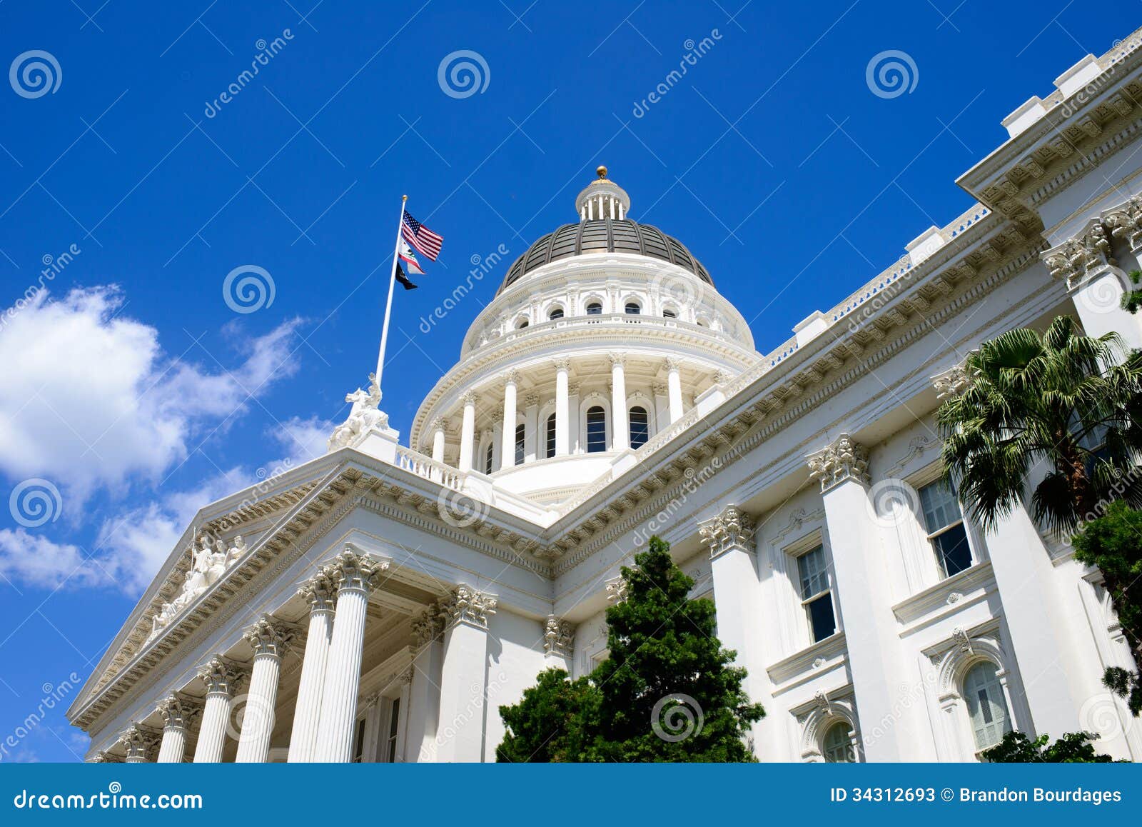 California State Capitol stock image. Image of landmark - 34312693