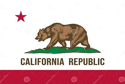 California State Vector Flag. Stock Vector - Illustration of country ...