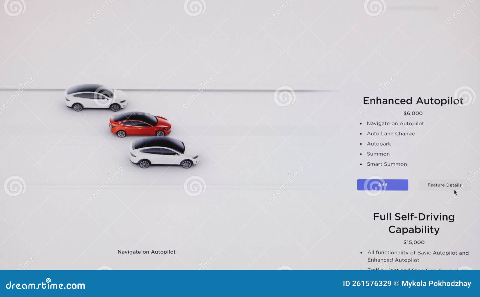 CALIFORNIA, USA - NOVEMBER 14, 2022: Ordering Tesla Model 3 Performance ...