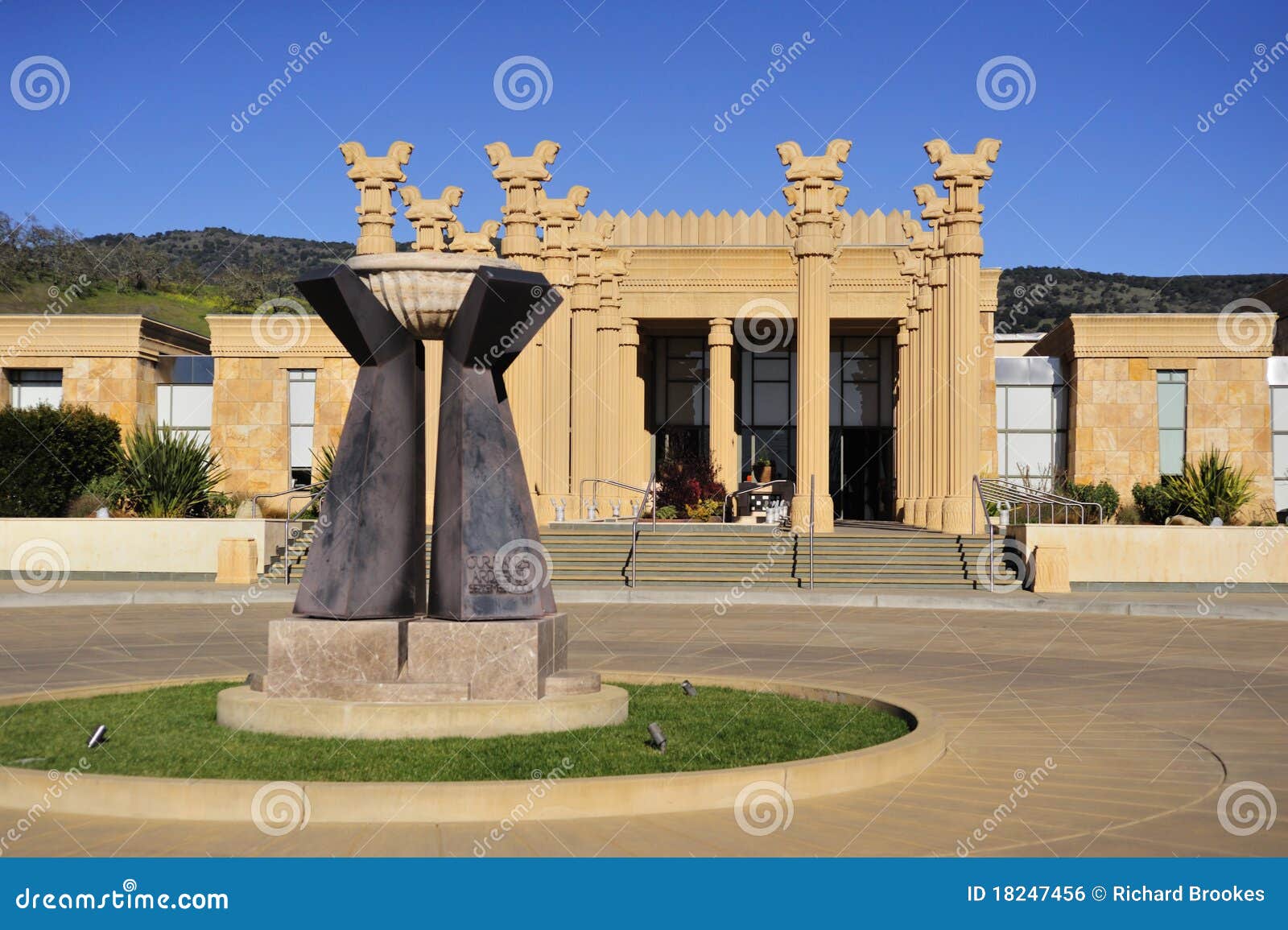 California Winery in the Persian Style Stock Photo - Image of persian ...
