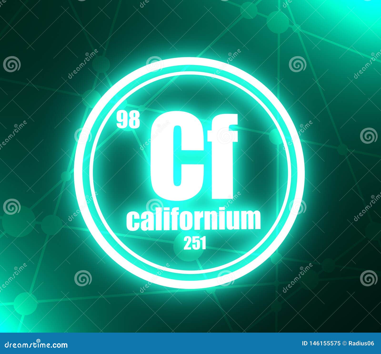 Californium Cf Chemical Element. Californium Sign With Atomic Number ... Californium Cf Chemical Element. Californium Sign With Atomic Number ...