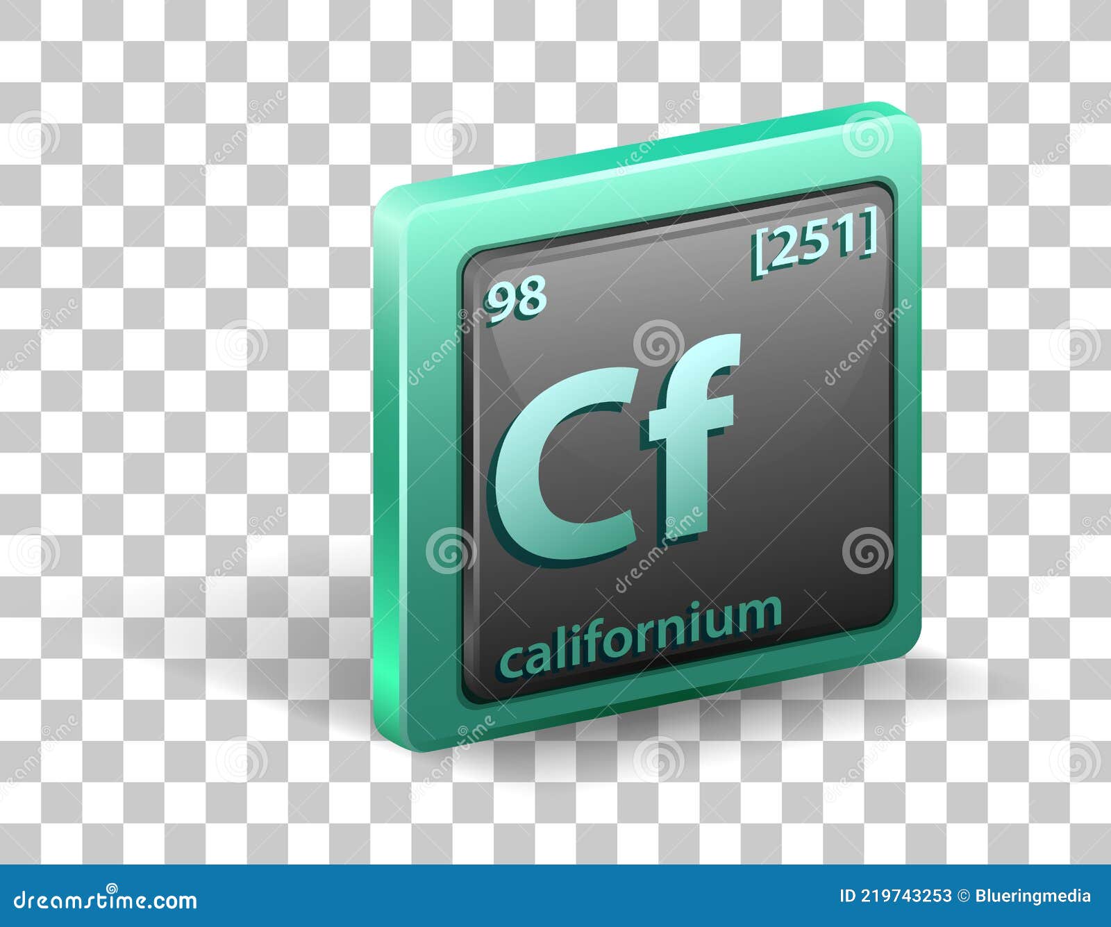 Californium Chemical Element. Chemical Symbol with Atomic Number and ... Californium Chemical Element. Chemical Symbol with Atomic Number and ...