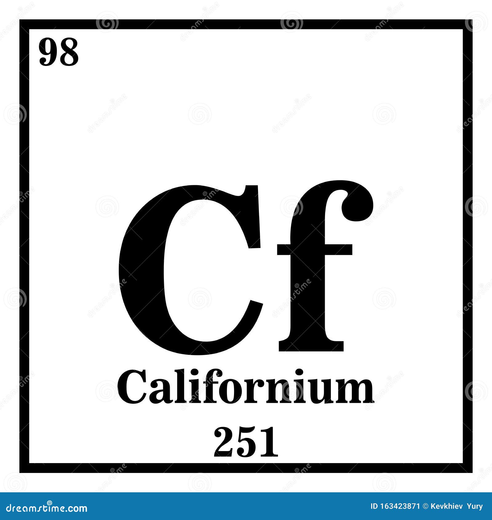 Californium, Cf, Periodic Table Element Royalty-Free Stock Photo ... Californium, Cf, Periodic Table Element Royalty-Free Stock Photo ...