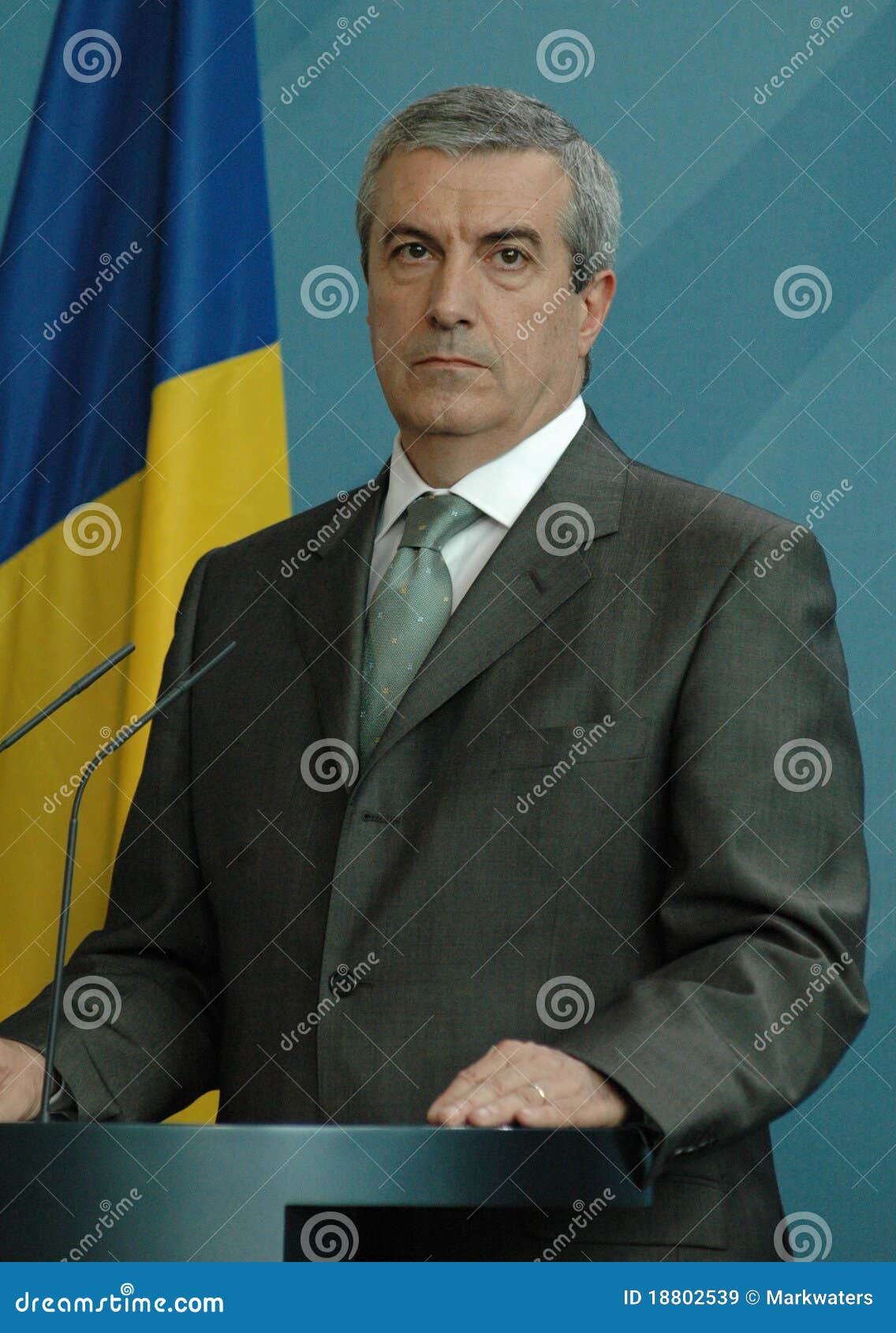 Calin Popescu Tariceanu editorial stock image. Image of deutschland ...