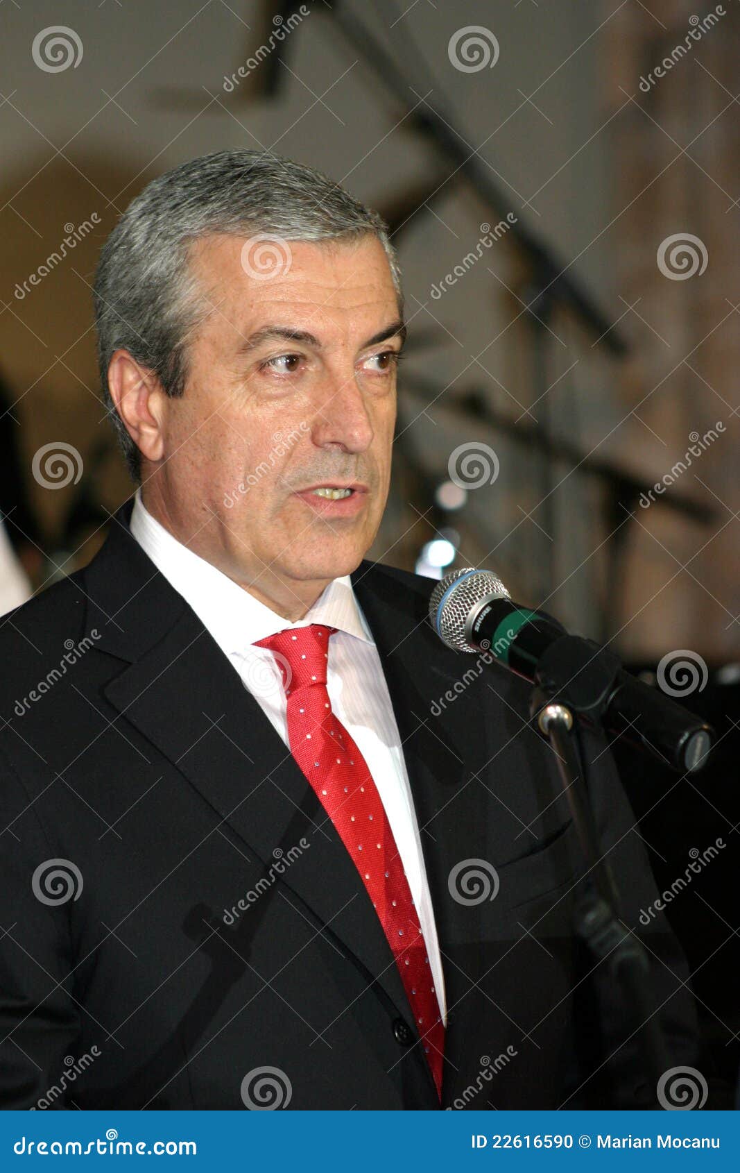 Calin Popescu Tariceanu editorial image. Image of romania - 22616590