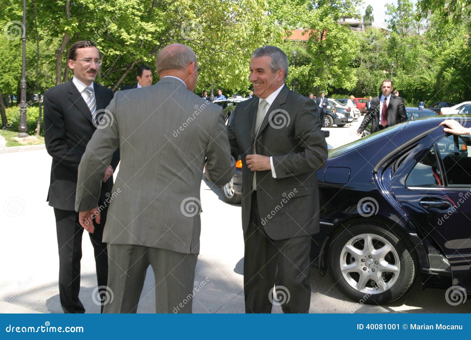 Calin Popescu Tariceanu and Jonathan Scheele Editorial Photo - Image of ...