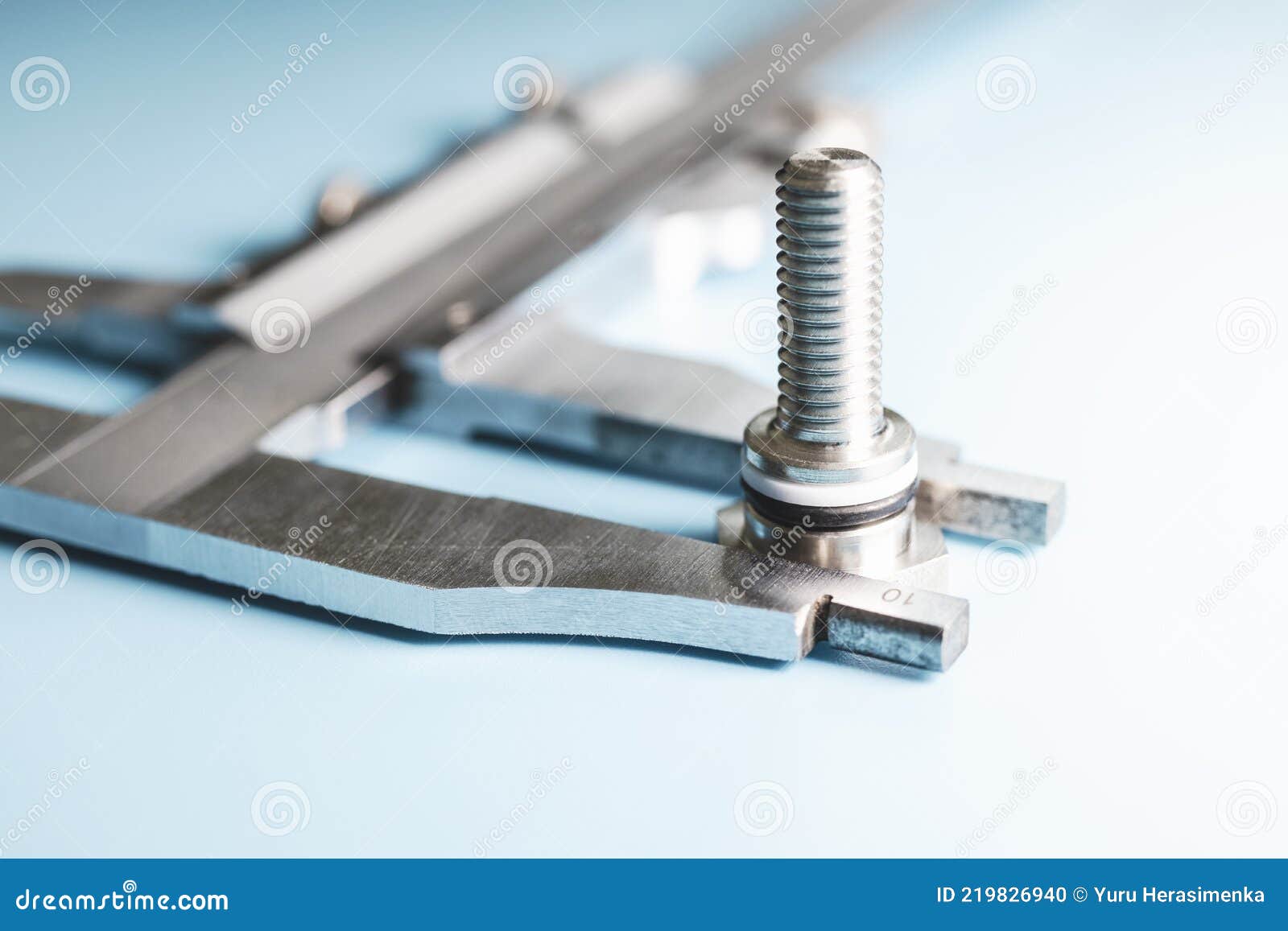 Caliper is a Highly Accurate Measurement Tool. the Exact Size of the ...